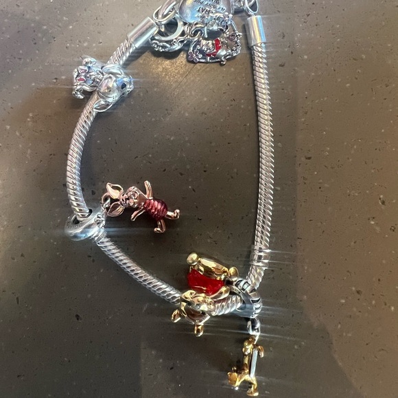 Pandora | Jewelry | Pandora Winnie The Pooh Charm Bracelet | Poshmark